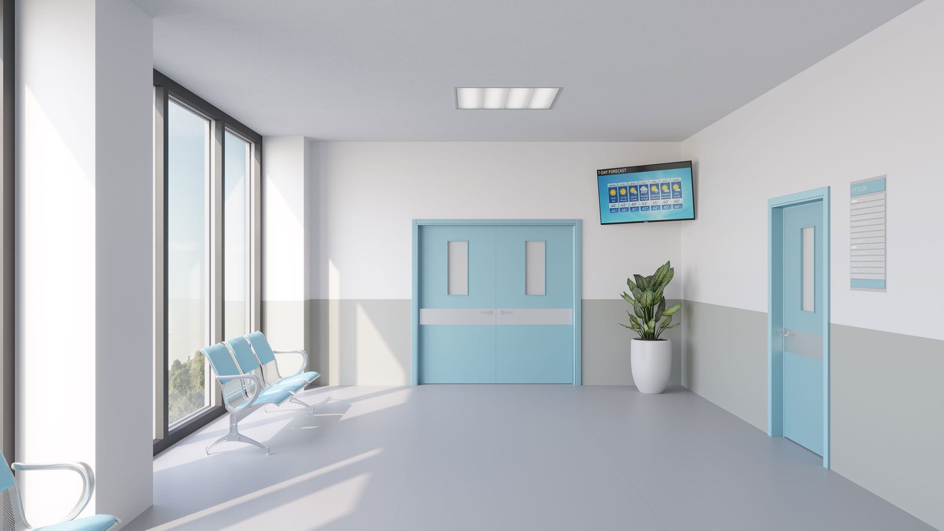 Healthcare facility wall structure - Fortis Titanium™ 15 - ALTRO LTD