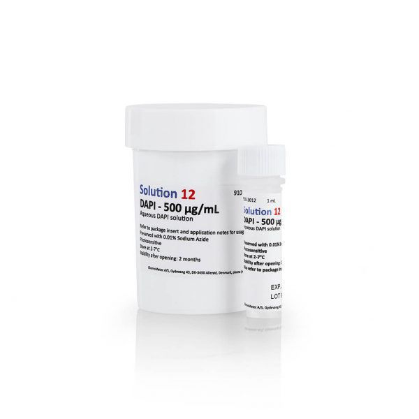 Staining solution reagent - DAPI - Chemometec - for research