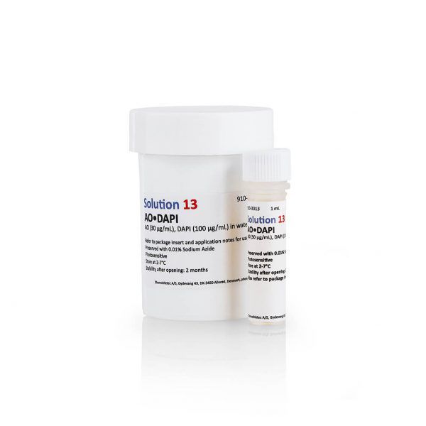 Staining solution reagent - AO•DAPI - Chemometec - for research