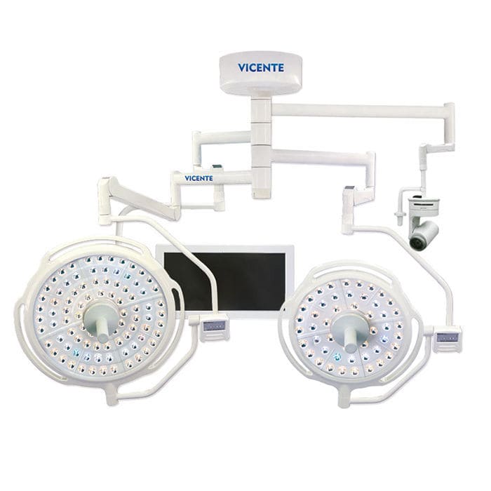 Ceiling-mounted surgical light - Shandong Mingtai Medical Equipment ...