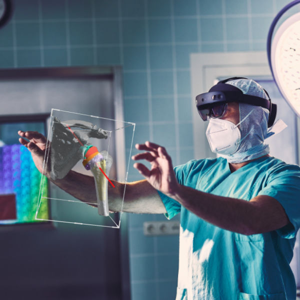 Planning software - Mixed Reality - mediCAD Hectec GmbH - recording ...