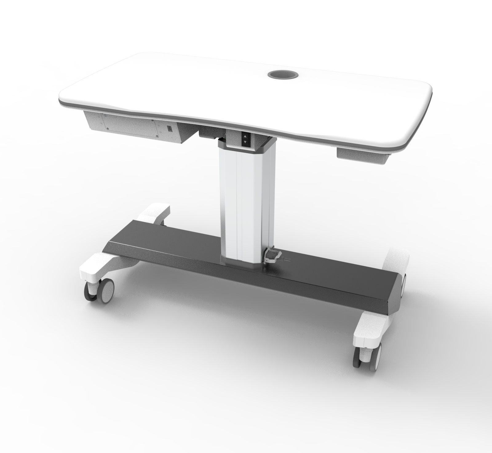 Electric ophthalmic instrument table - T86 - Moptim - height-adjustable ...