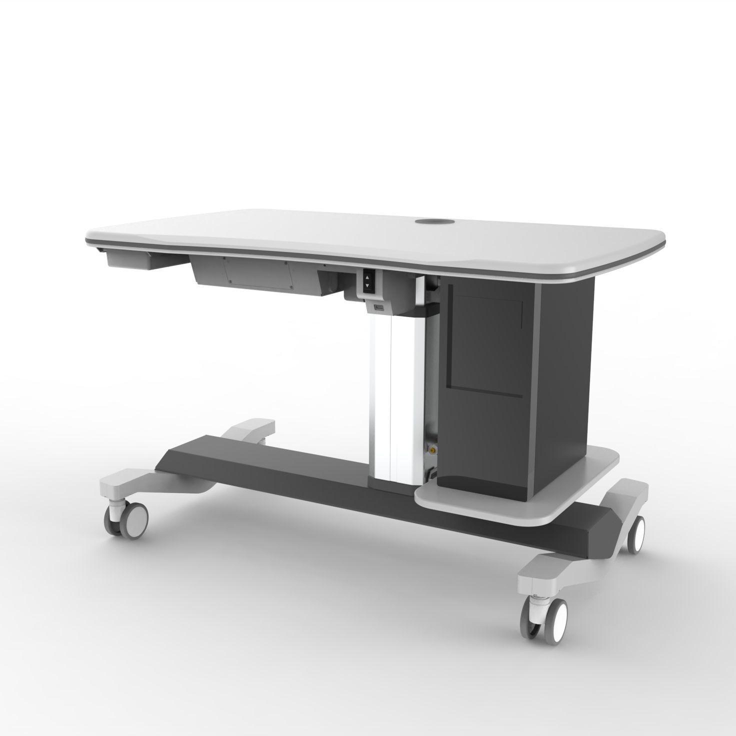 Electric ophthalmic instrument table - T100 - Moptim - height ...