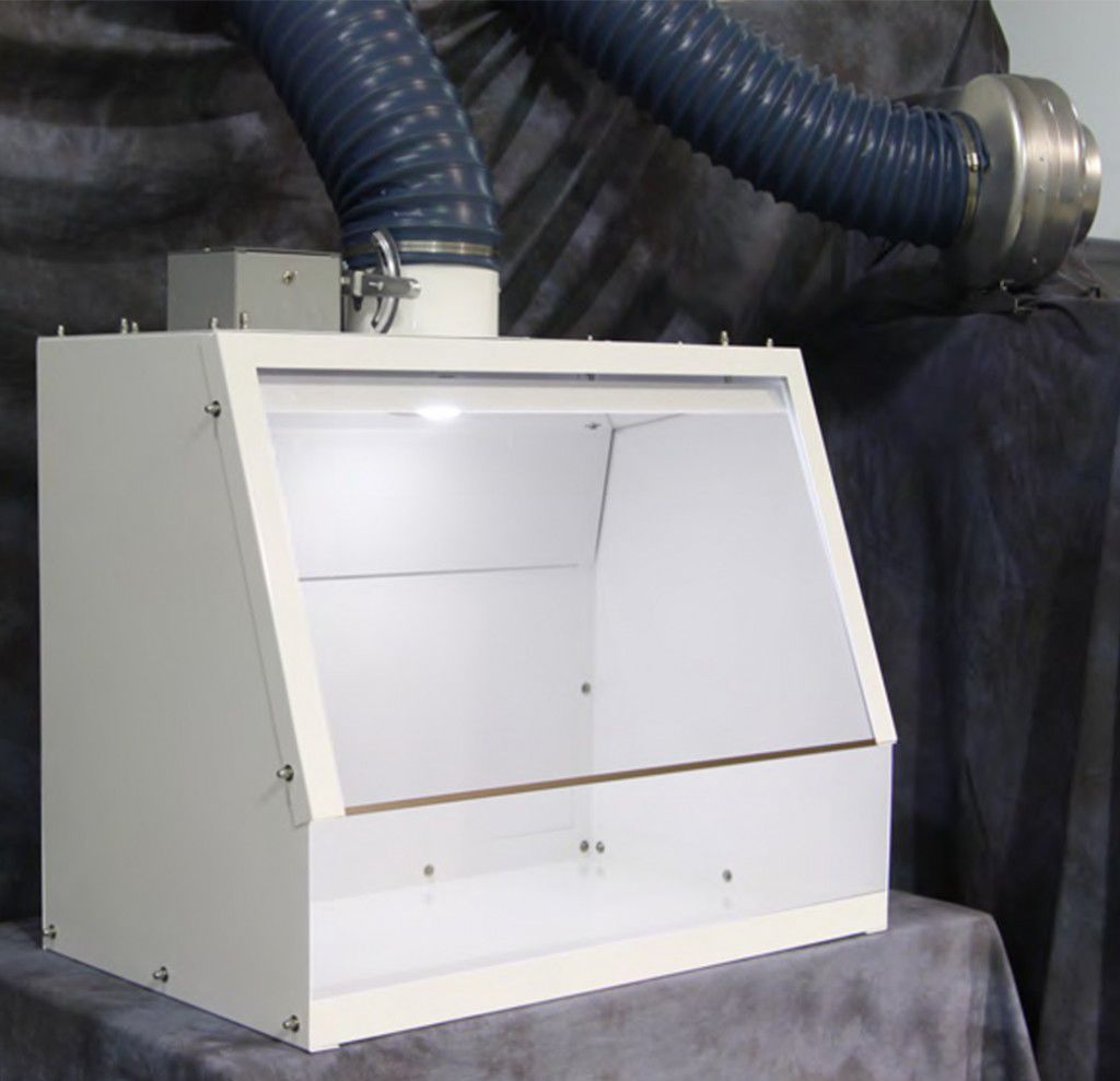 Microscopy laboratory workstation - VWS - Germfree - benchtop / with ...