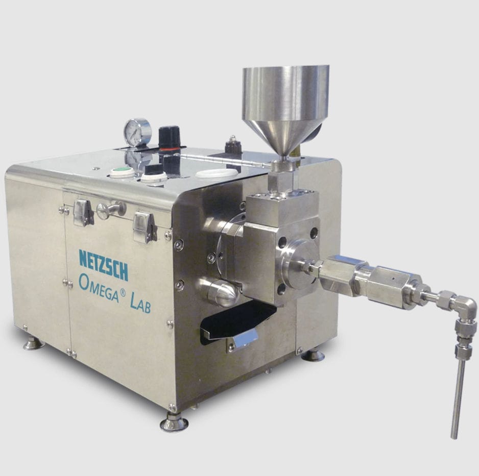 Dispersion unit for the pharmaceutical industry - Omega®Lab - Netzsch