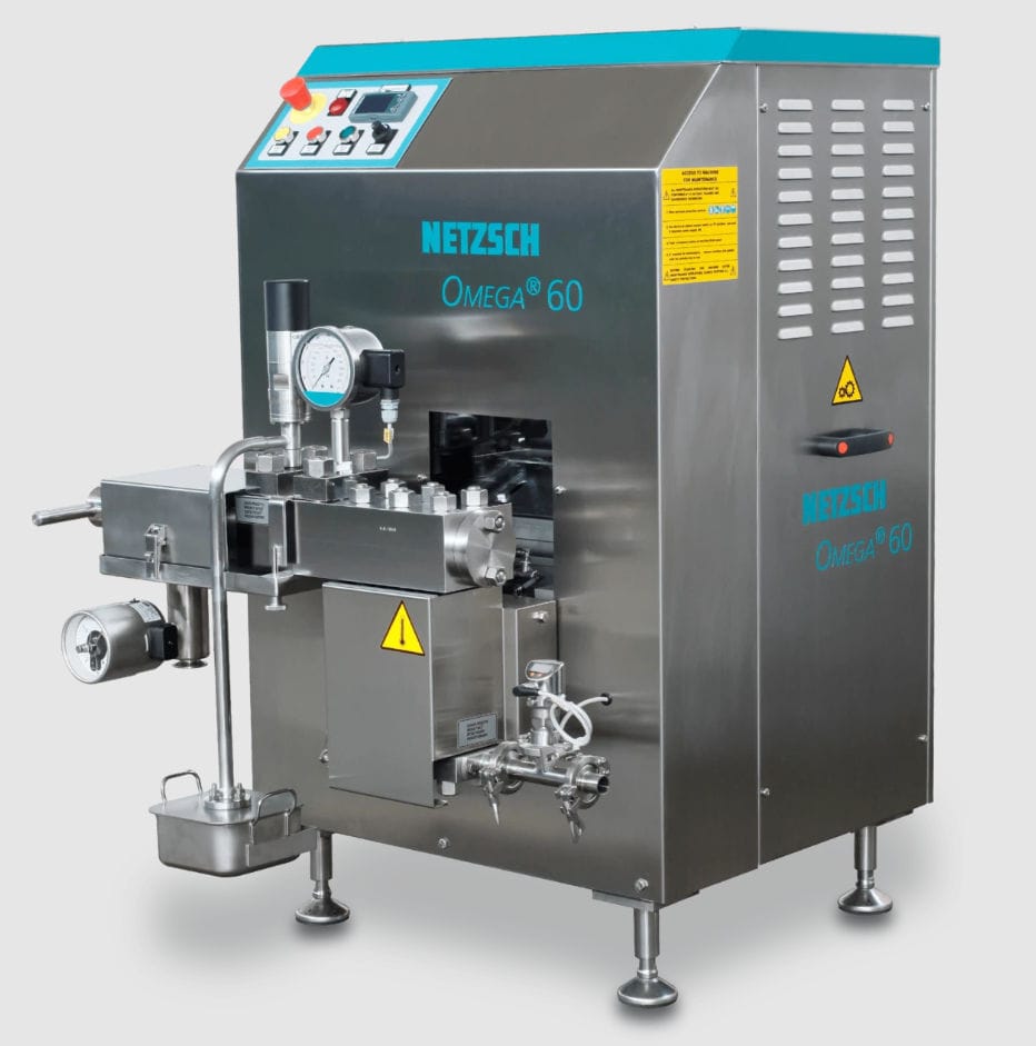 Dispersion unit for the pharmaceutical industry - Omega® 60 - Netzsch