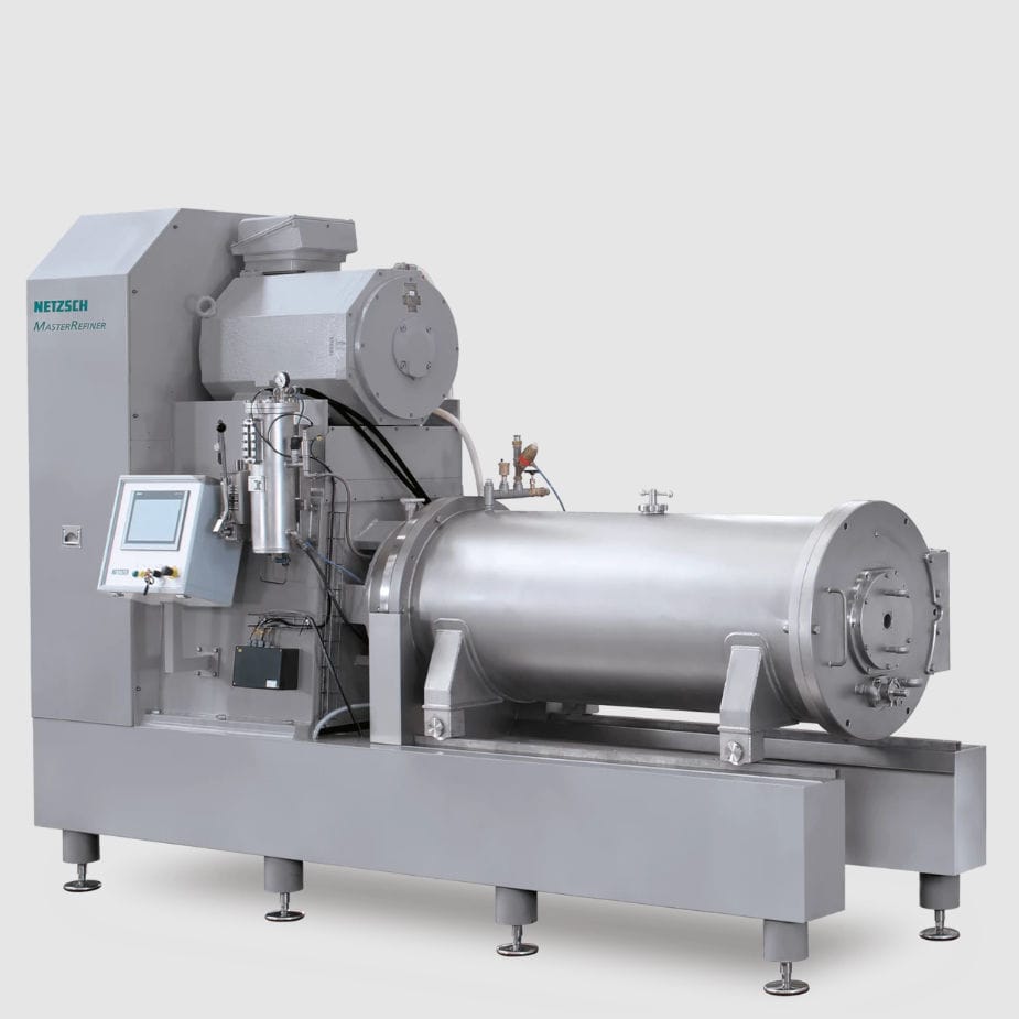 Disc mill - MasterRefiner - Netzsch - laboratory / continuous