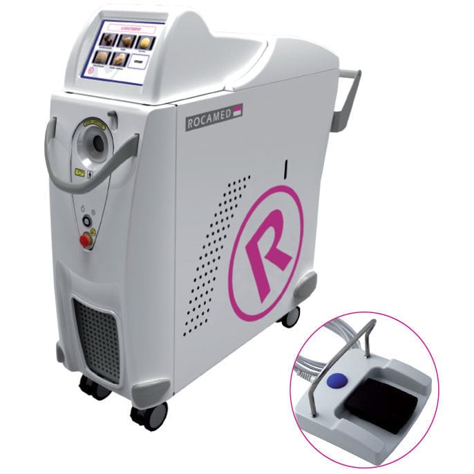 Urological surgery laser - MH01 - ROCAMED - holmium / trolley-mounted
