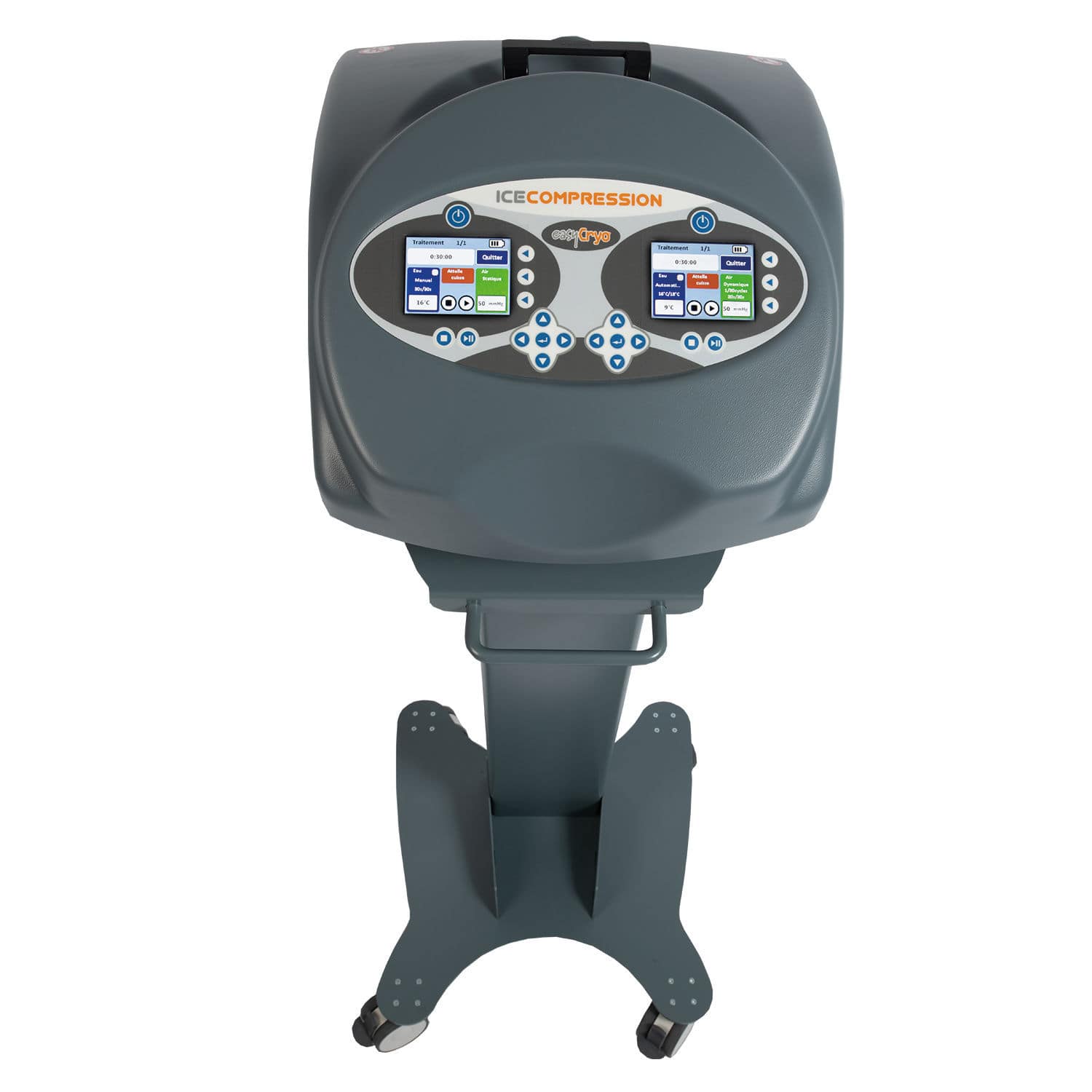 Cryotherapy unit - TWIN - Easycryo - trolley-mounted / 2-channel