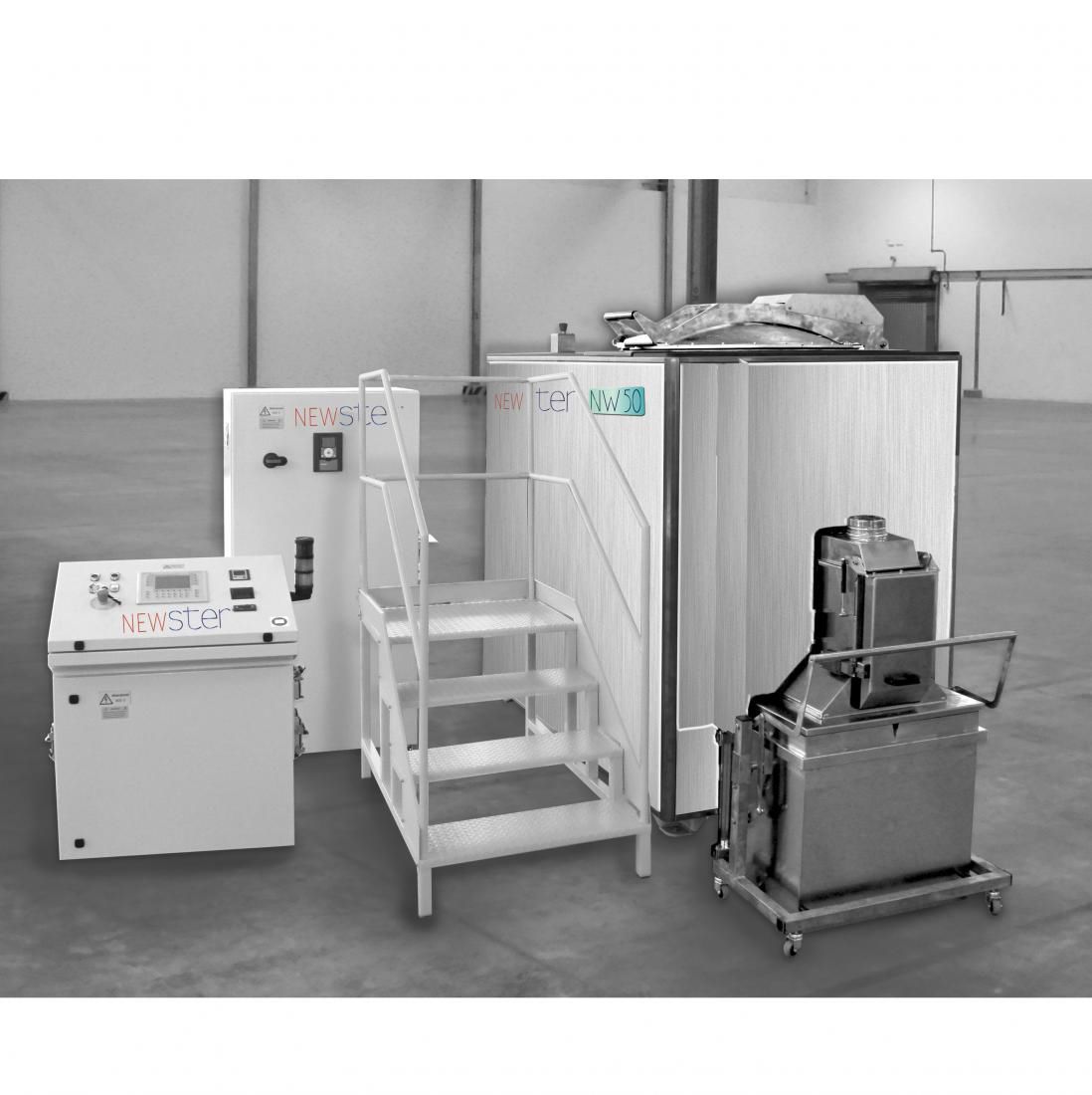 Hospital waste treatment system - NEWSTER® NW50 - Newster - with sterilizer