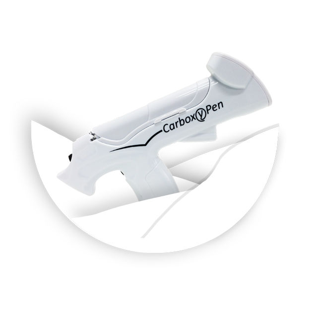 Hand-held carboxytherapy unit - Carboxy-Pen® - AAMS - subcutaneous