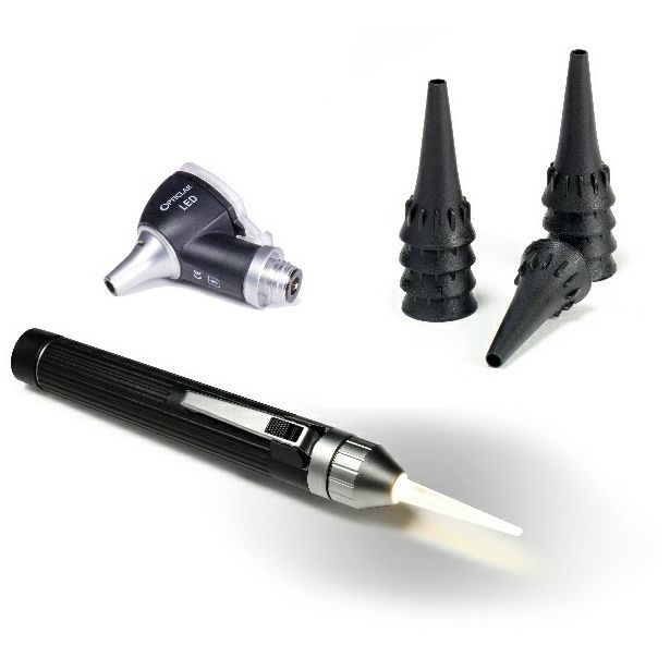 Adult otoscope - 100.010.061 - Opticlar Vision - single use / with speculum