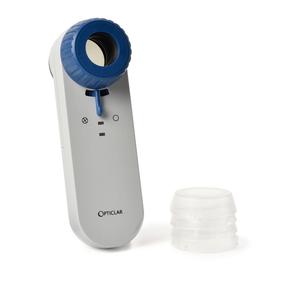 White LED dermatoscope - 100.060.201 - Opticlar Vision - with USB ...