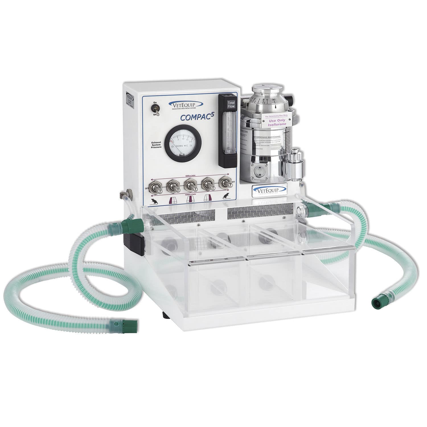 Tabletop veterinary anesthesia workstation - COMPAC5 - VetEquip
