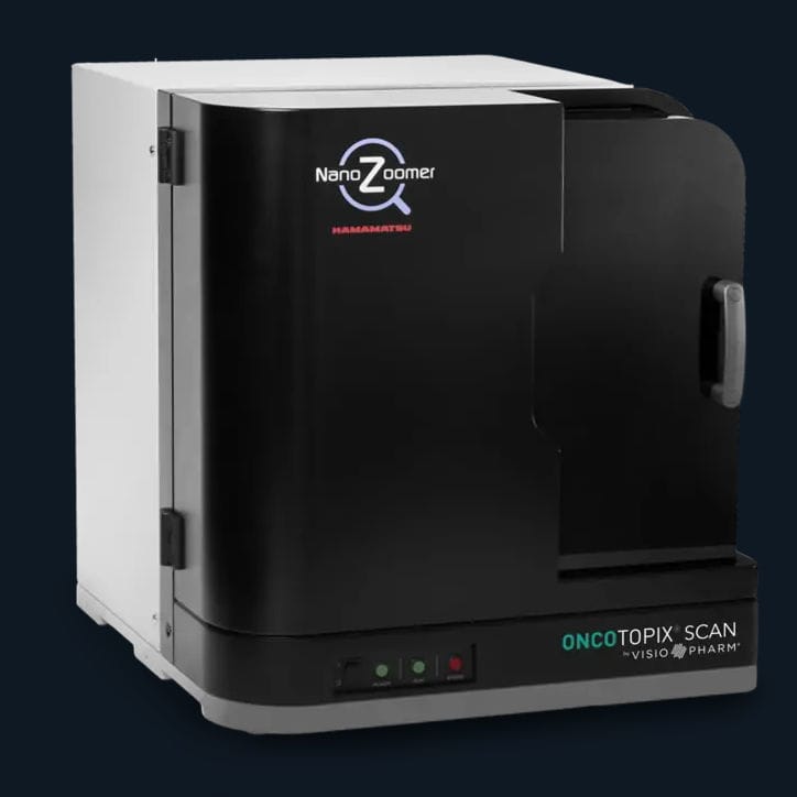 Microscope slide scanner - Nanozoomer S60 - Visiopharm - compact