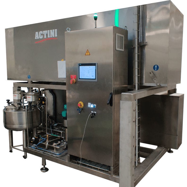 Laboratory medical sterilizer - ACTINI - steam / floor-standing / automatic