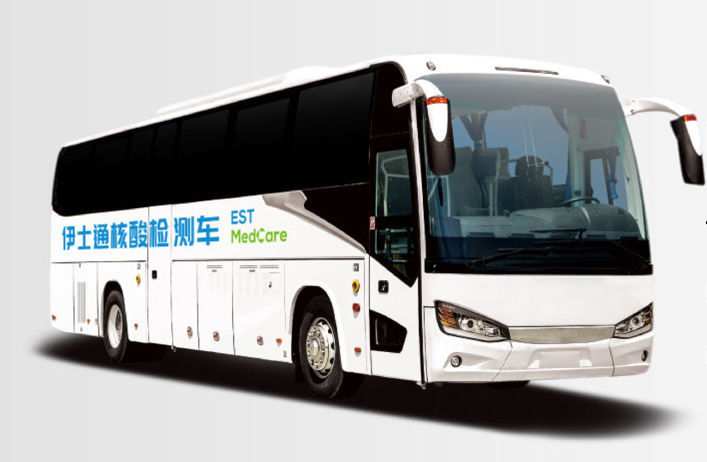 Laboratory mobile health vehicle - EST Medical Equipment - bus