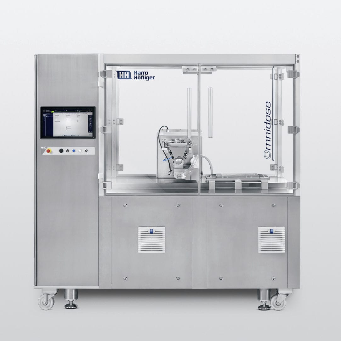 Semi-automatic filler - Omnidose - Harro Hoefliger Verpackungsmaschinen ...
