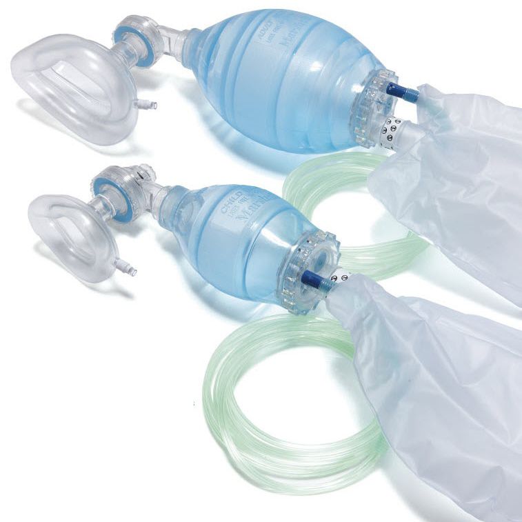 Reusable manual resuscitator - M6130100 - Marshall Airway Products ...