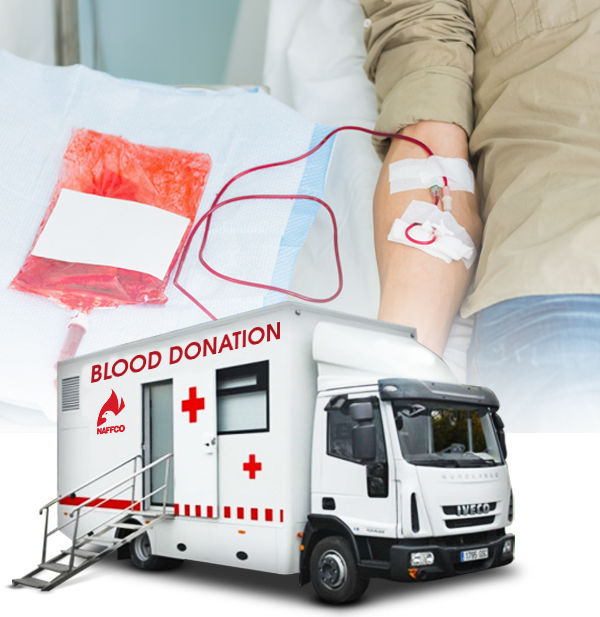 Blood donation mobile health vehicle - NAFFCO FZCO - box