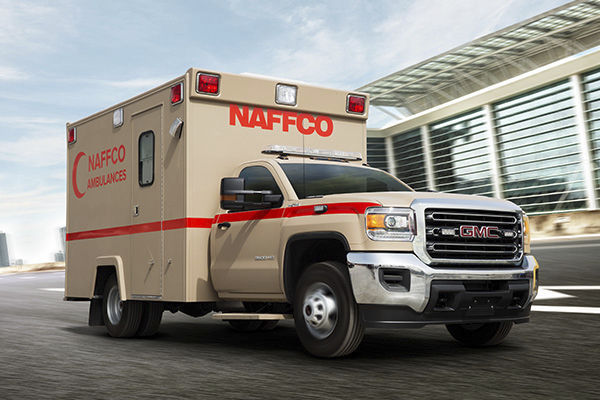 Box ambulance - NAFFCO FZCO - diesel / automatic