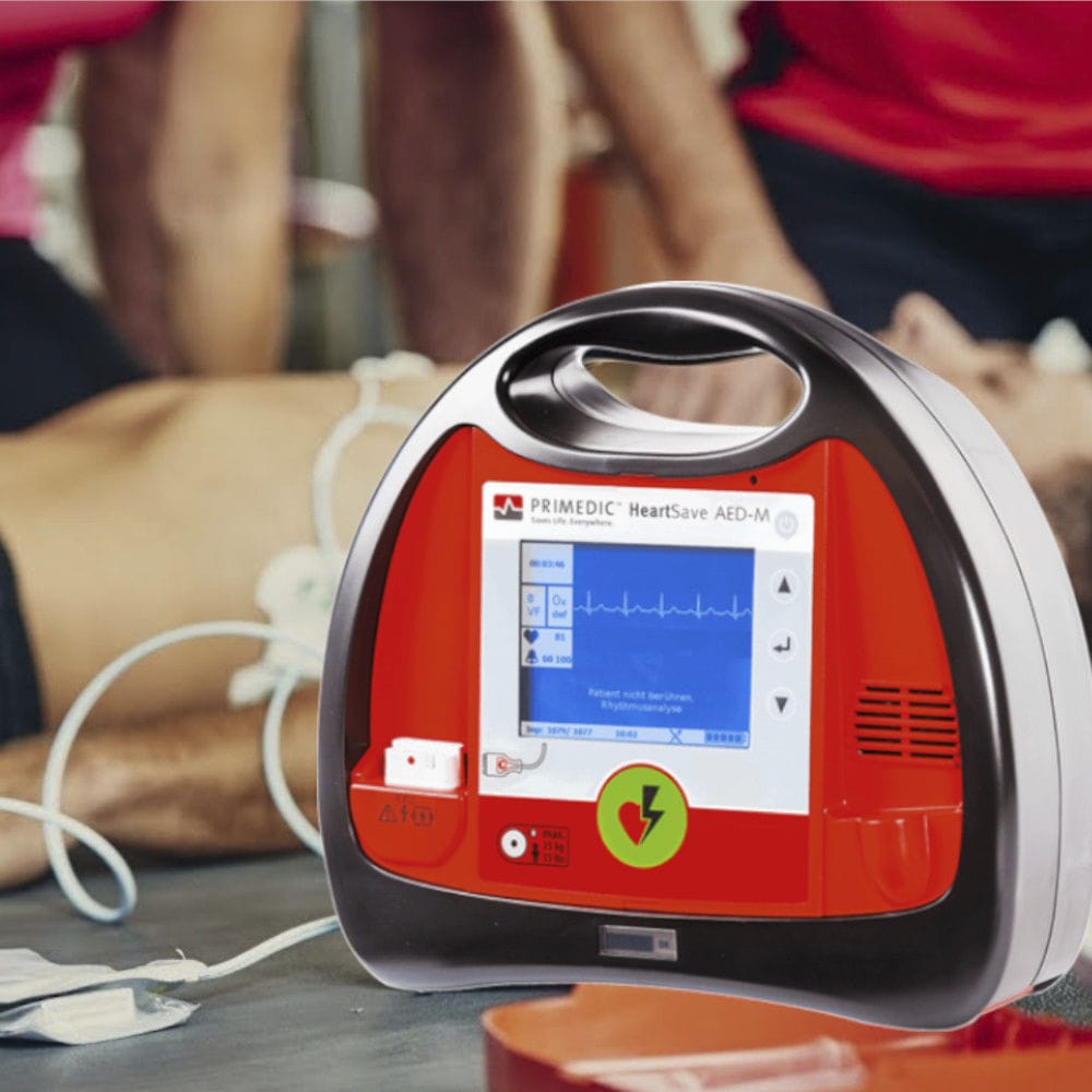 Semi-automatic external defibrillator - AED-M - NAFFCO FZCO