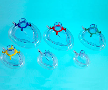 Latex-free anesthesia mask - 8050 - RVENT Medikal - transparent