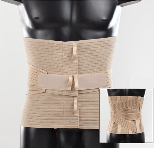 Thoraco-lumbar support belt - T455S-32 - Tecnoway - adult / semi-rigid / L