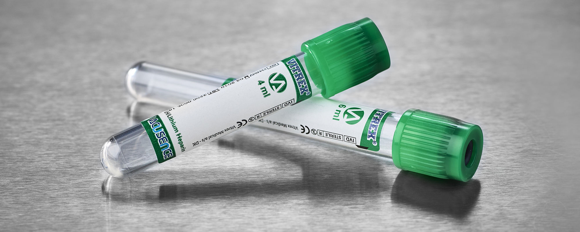 Laboratory collection tube - Vacusence 10 series - Vitrex Medical A/S ...