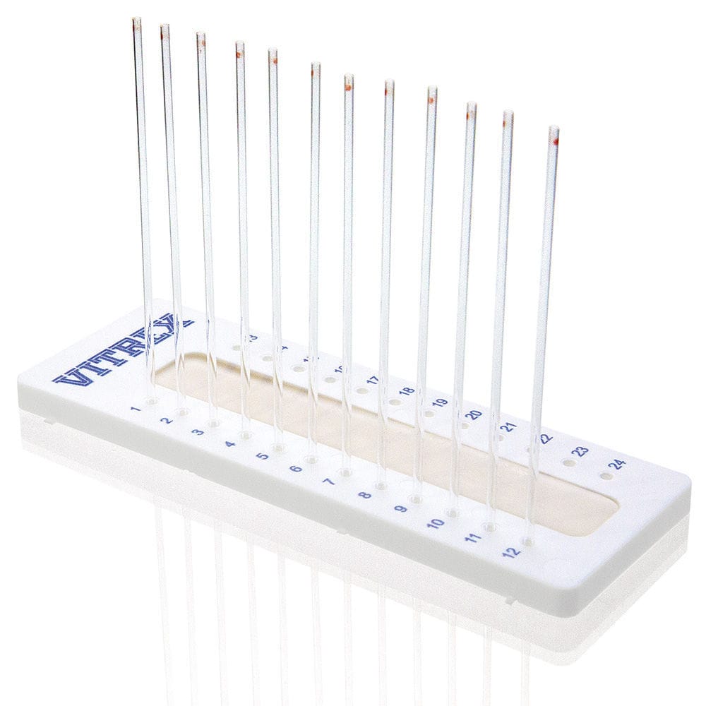 Laboratory collection tube - Vitrex Medical A/S - cylindrical ...