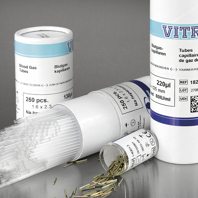 Blood gas analysis collection tube - 182513 - Vitrex Medical A/S ...