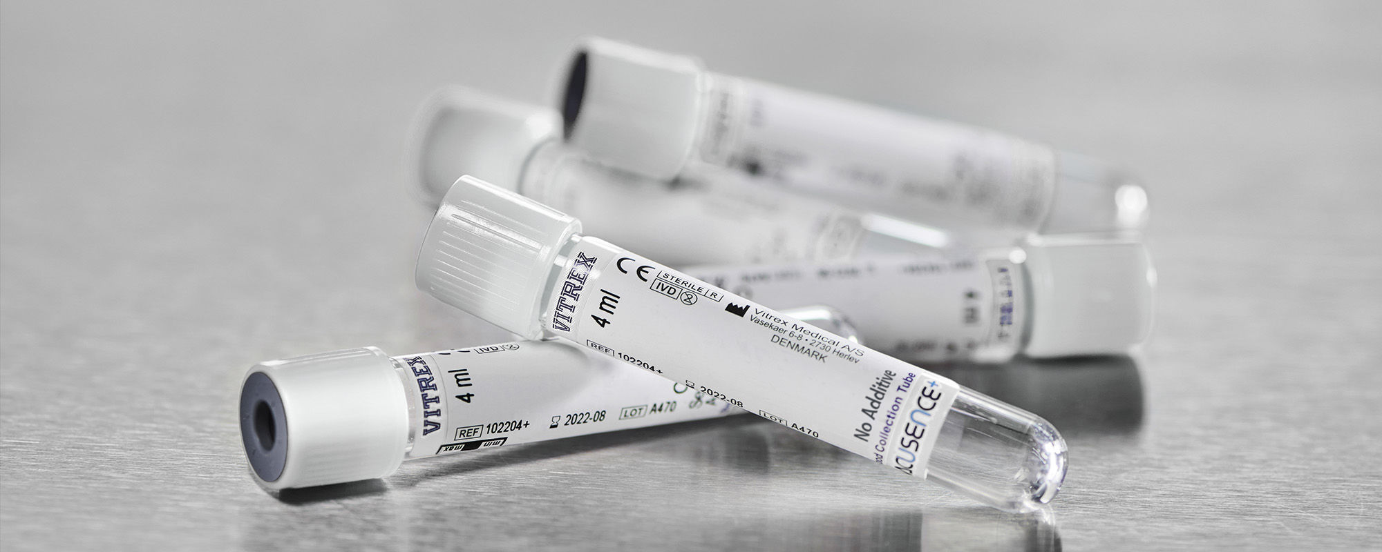 Laboratory collection tube - Vacusence+ - Vitrex Medical A/S ...