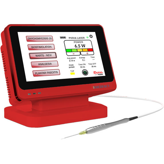Onychomycosis treatment laser - Rapido derma - Medency - diode ...
