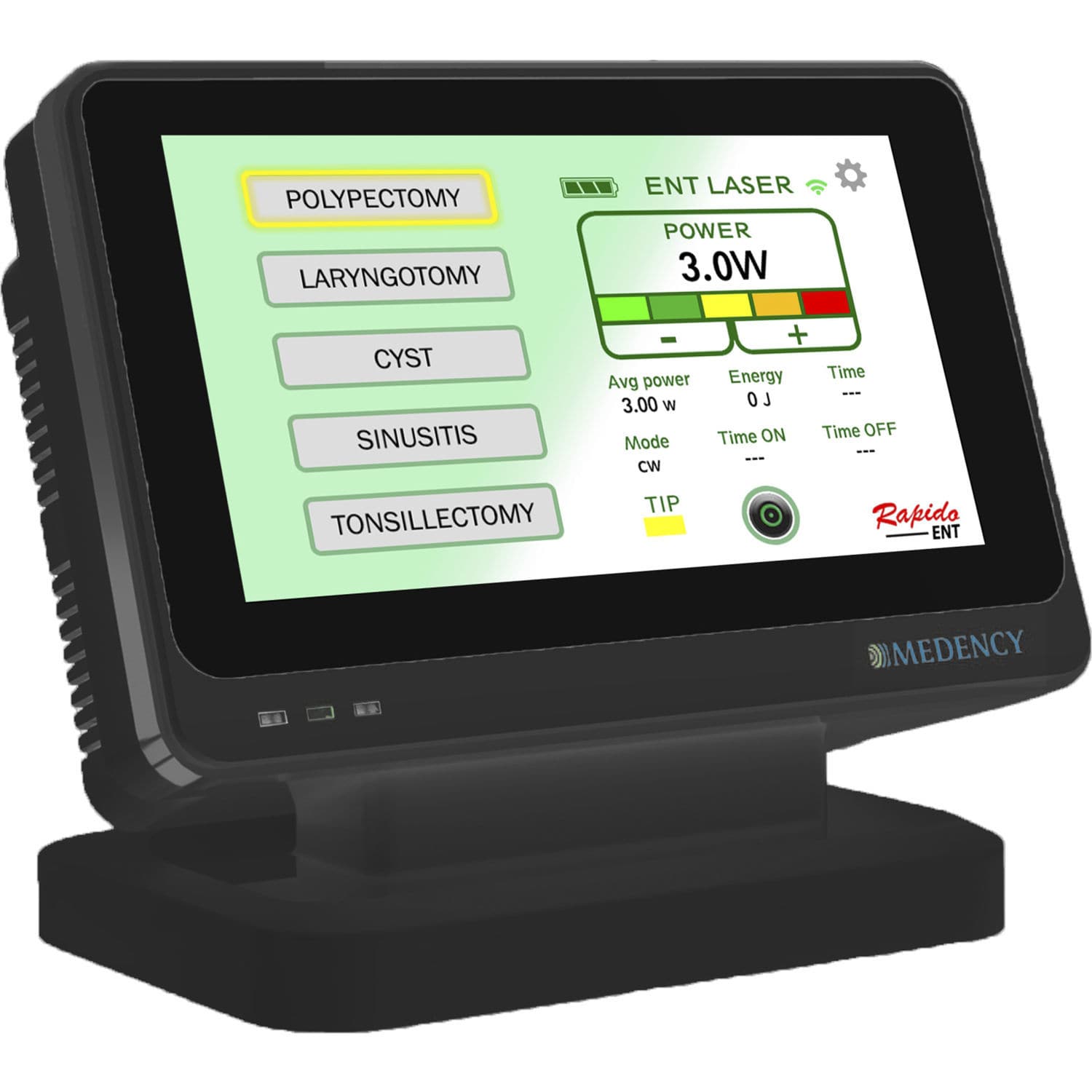 Soft tissue surgery laser - 450nm 3w - Medency - ENT surgery / diode ...