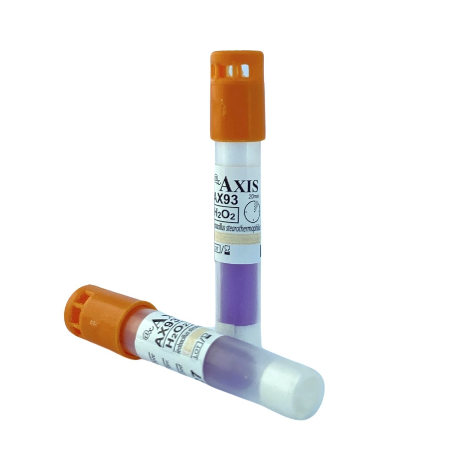 Hydrogen peroxide sterilization biological indicator - AX93 - Axis ...