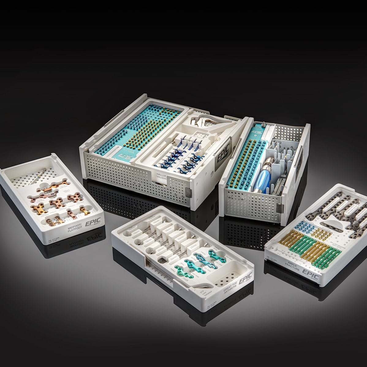 Foot surgery instrument kit - EPIC - Exactech