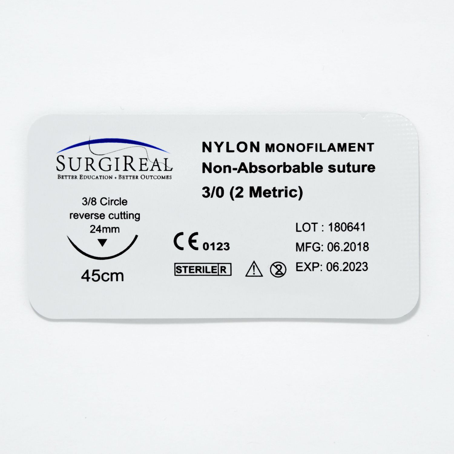 Non-absorbable suture thread - 180641 - SurgiReal Products - general ...