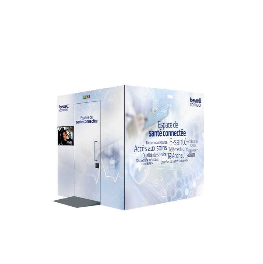 General examination telemedicine booth - BewellConnect - vital sign