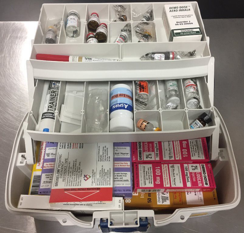 Drug box - DART Sim ECG Simulator