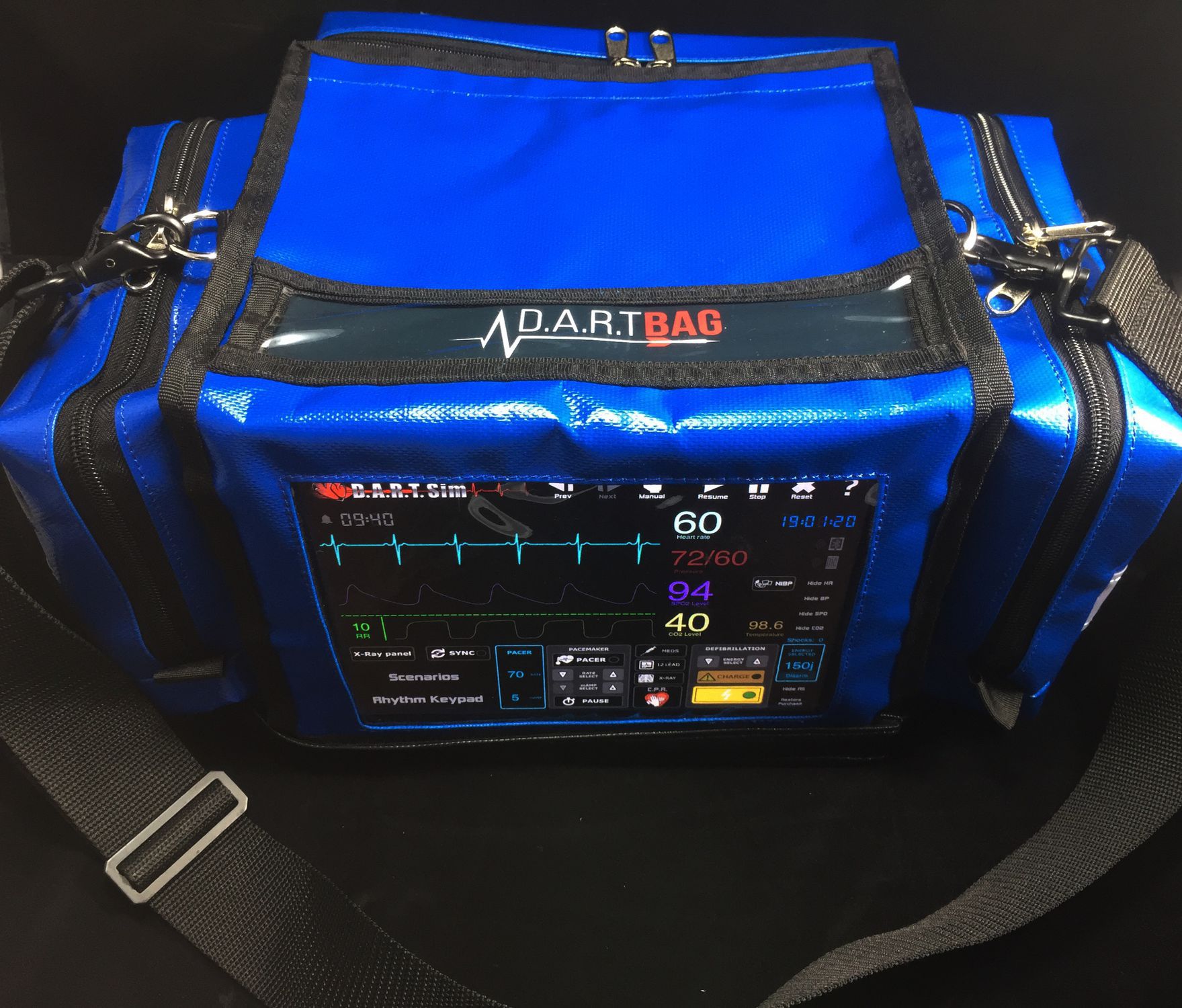 Trauma bag - DART Sim ECG Simulator - vinyl