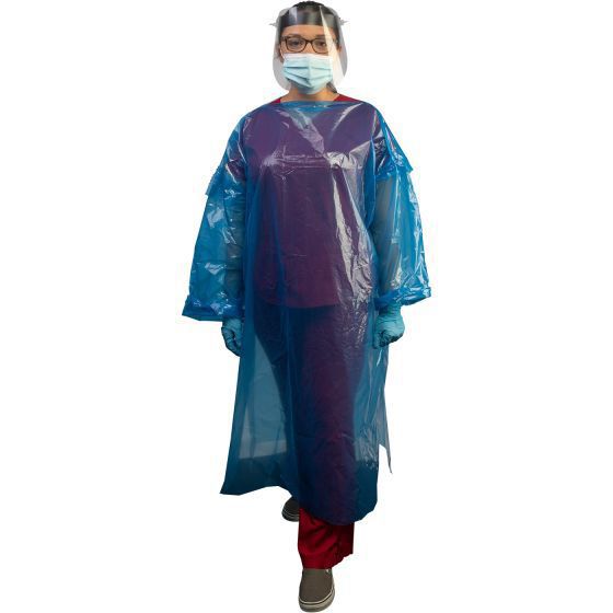 Unisex surgical gown - 70-0263 - North American Rescue - blue