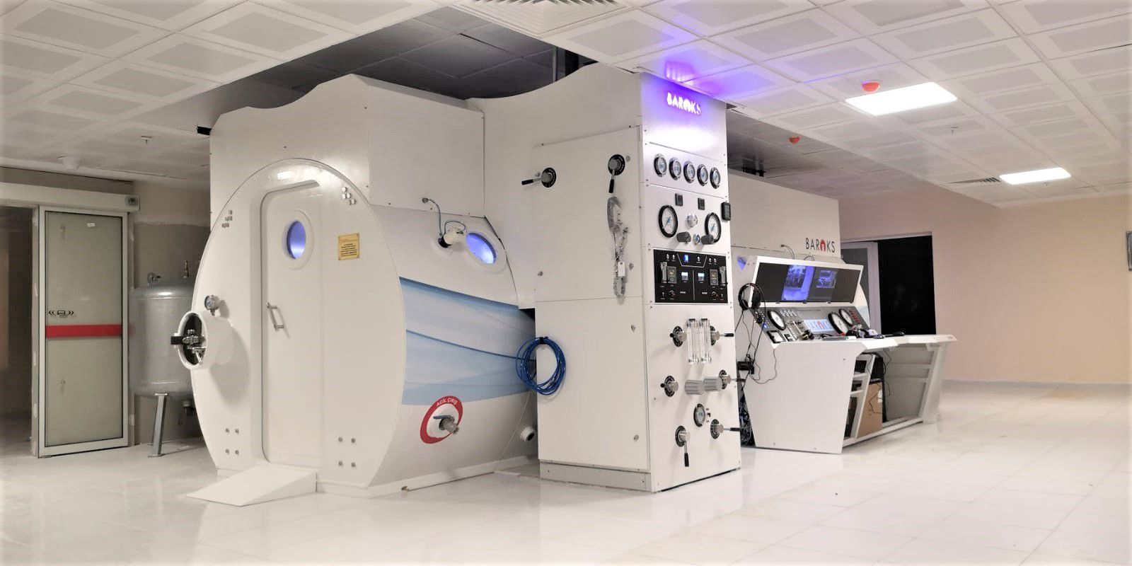 Oxygen therapy hyperbaric cabin - BAROKS Hyperbaric - multiplace