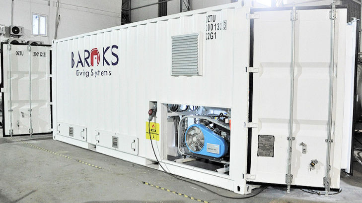 Decompression hyperbaric cabin - BAROKS Hyperbaric - containerized ...