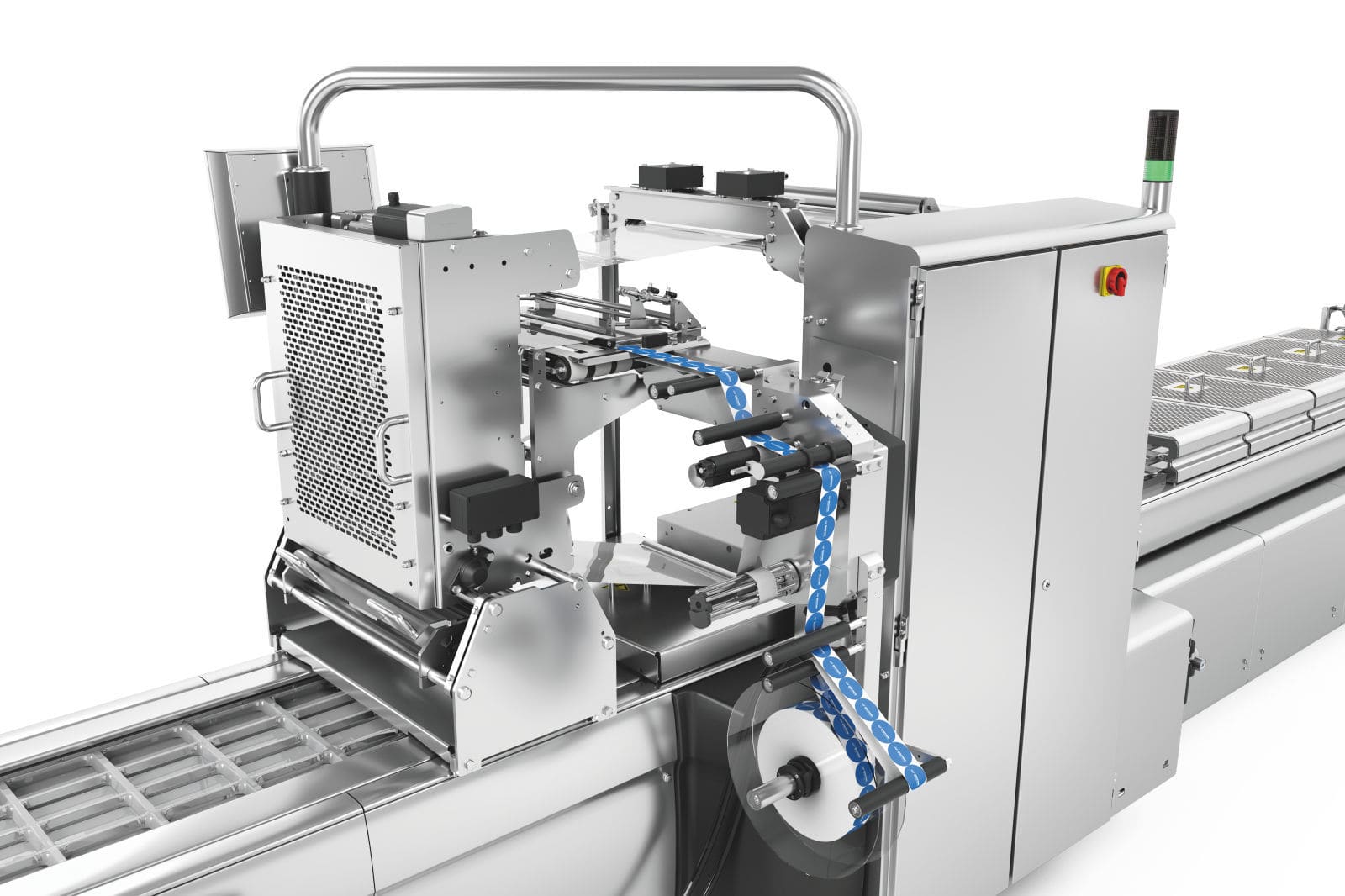 Thermoformer labeling machine - MR 619 EF - MULTIVAC