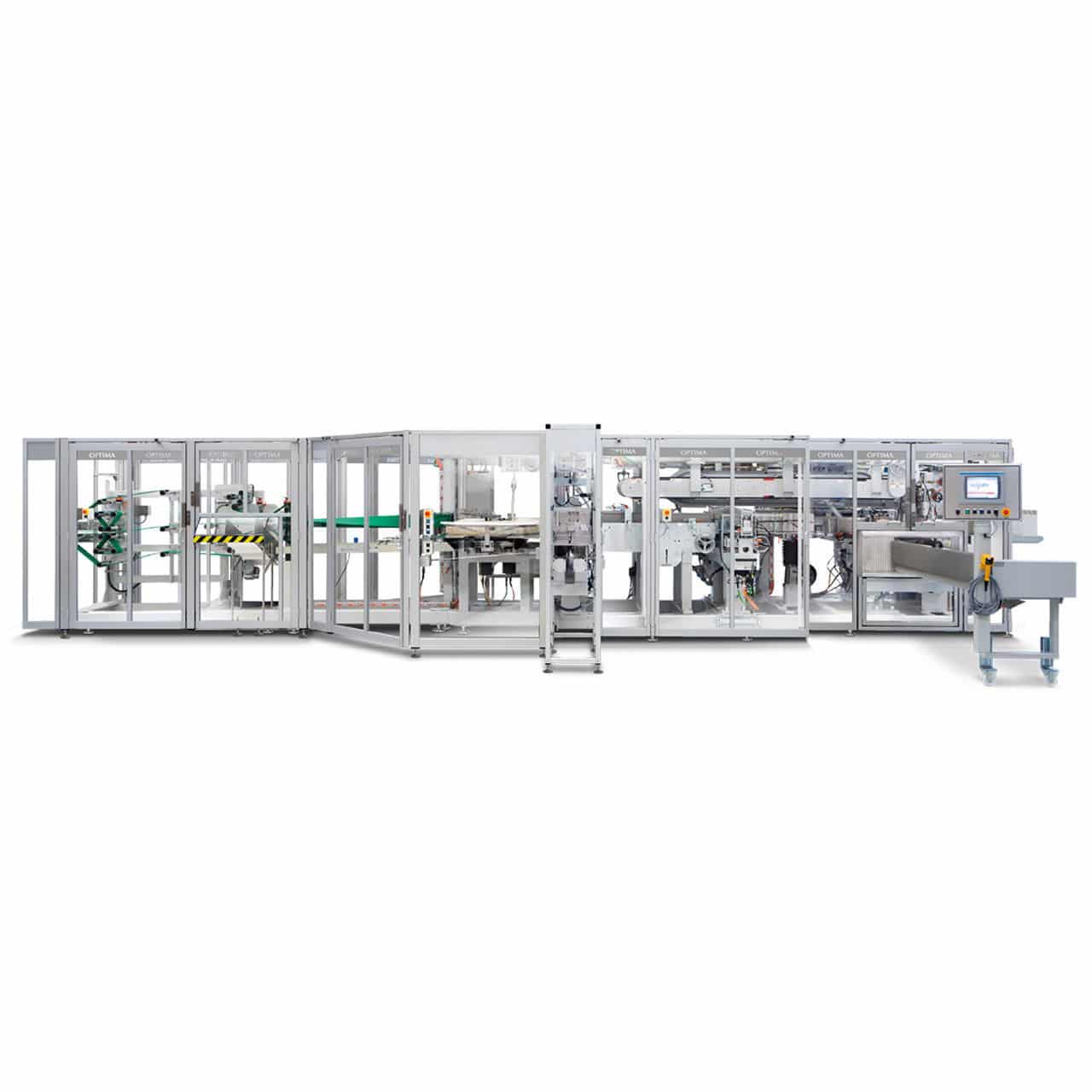 Fully-automatic packaging machine - OPTIMA B1.1 - OPTIMA - floor ...