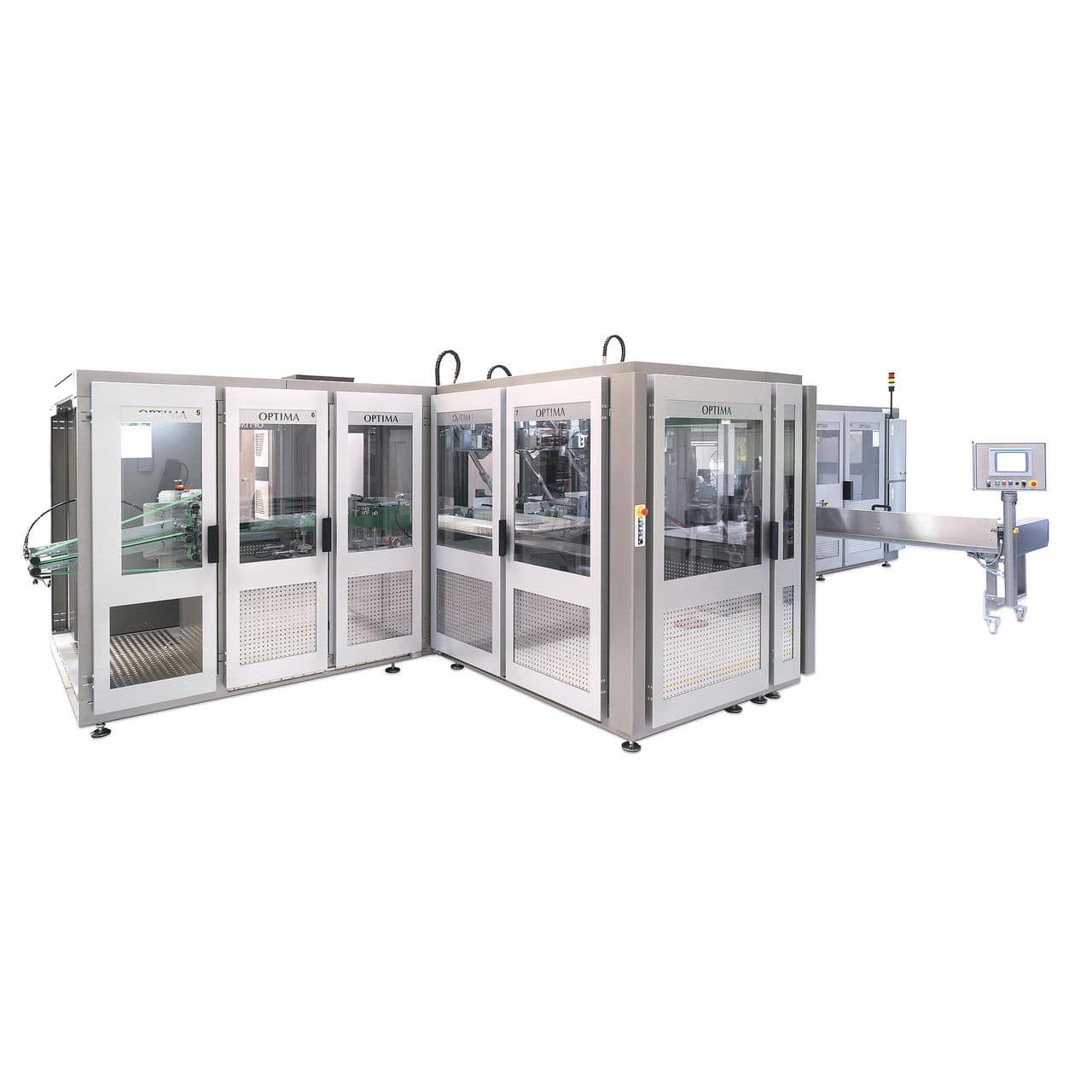 Automatic packaging machine - HS OS7 - OPTIMA - floor-standing / bag ...