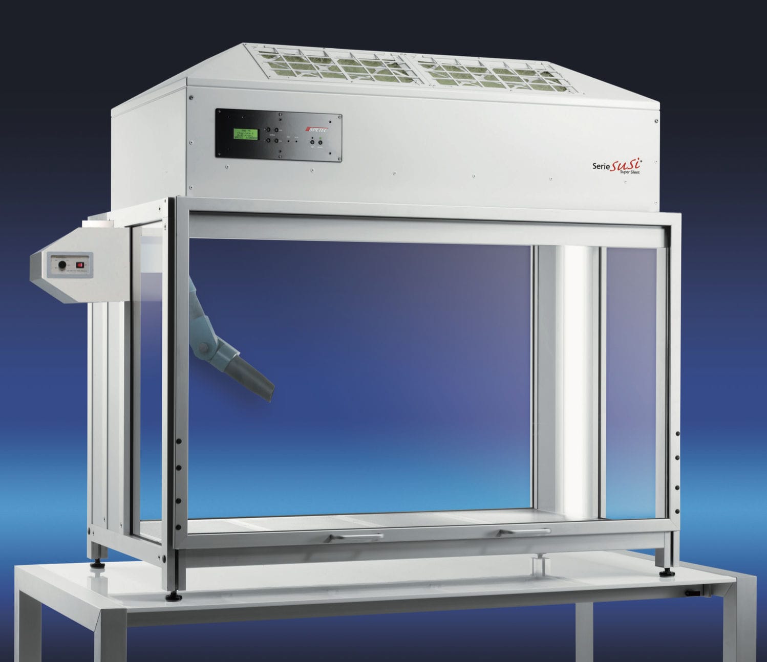 Laboratory cabin - EFBS series - Spetec - benchtop / laminar flow