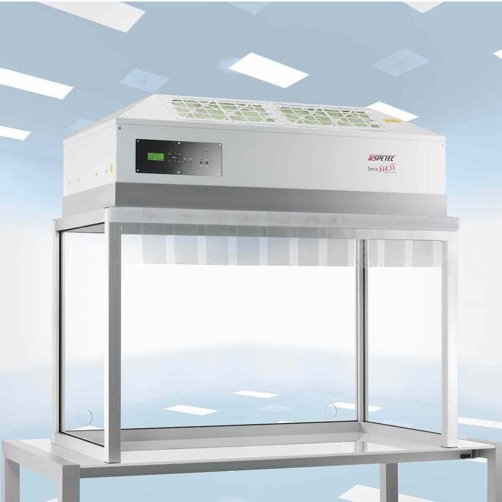 Laboratory cabin - FBS series standard - Spetec - benchtop / laminar flow