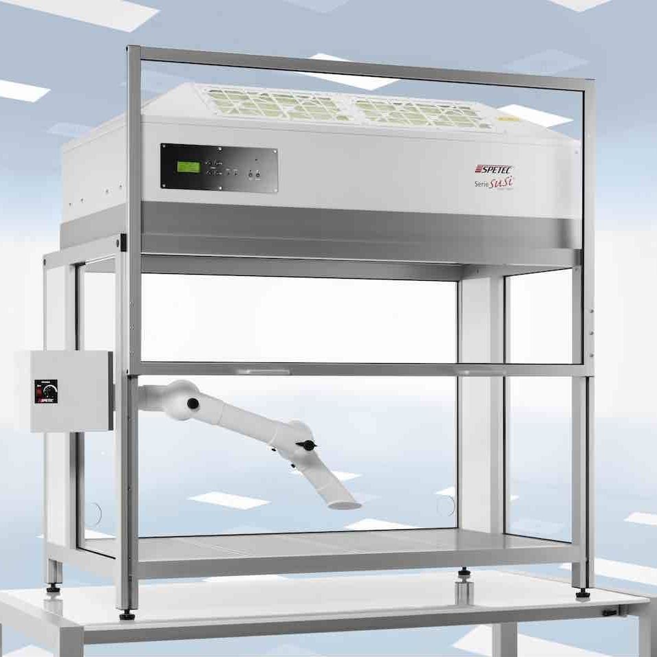 Chemical cabin - EFBS series - Spetec - exhaust / laboratory / benchtop