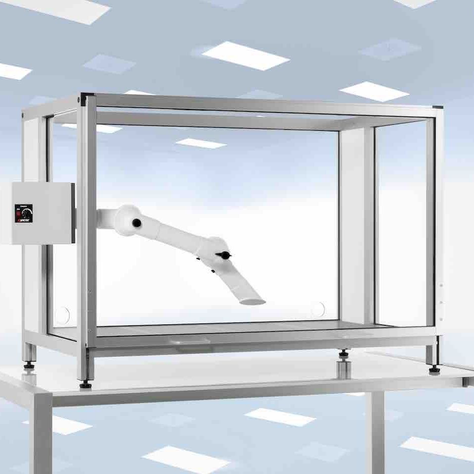 Exhaust hood - EBS series - Spetec - laboratory / benchtop / portable